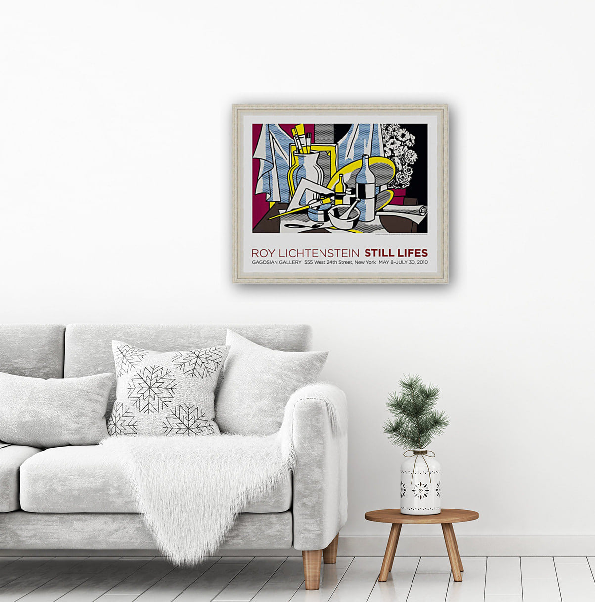 Roy Lichtenstein – Still Life with Palette (1972) | Buy Original Vintage Poster – Hedonism Gallery